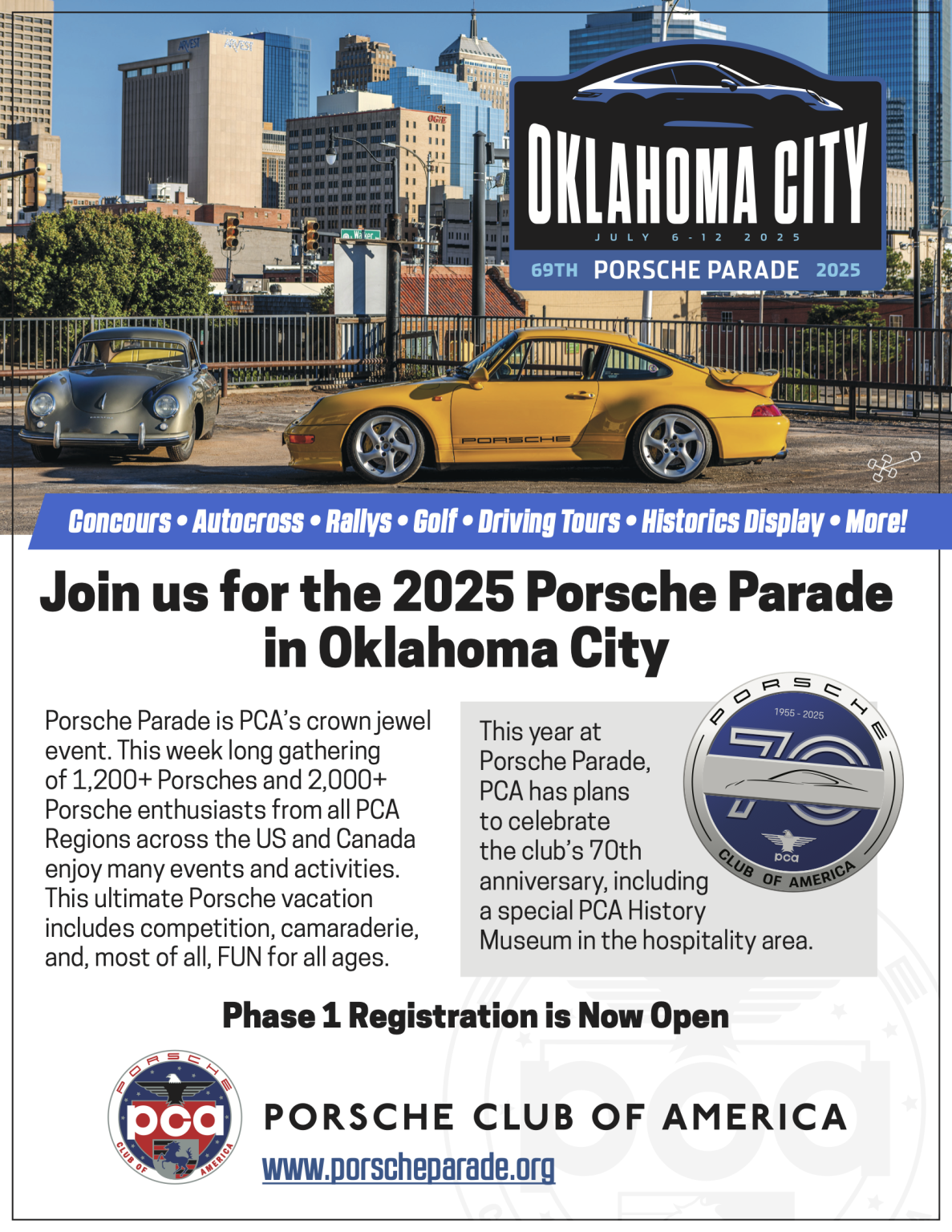 Porsche Parade 2025 – Oklahoma City – Arizona Mountain Region : Porsche ...
