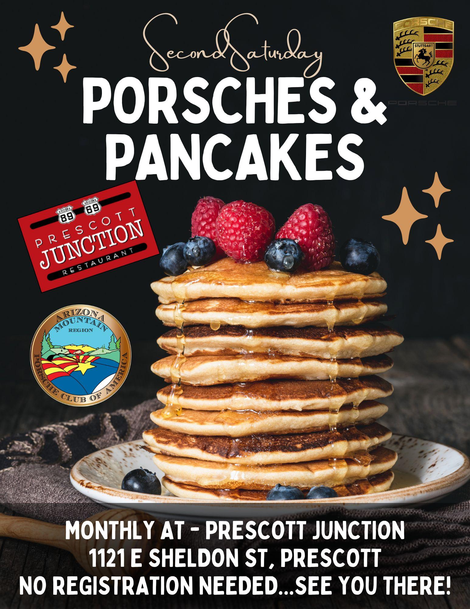 Porsches and Pancakes – Arizona Mountain Region : Porsche Club of America